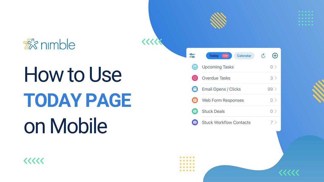 How to use Today Page on Mobile - YouTube