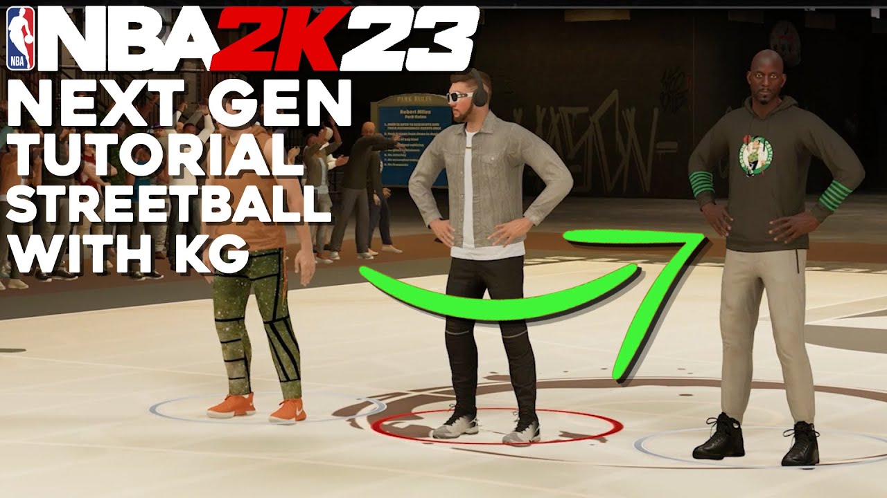 How to Play Streetball with KG in NBA 2K23 | NBA 2K23 Next Gen Tutorial ...