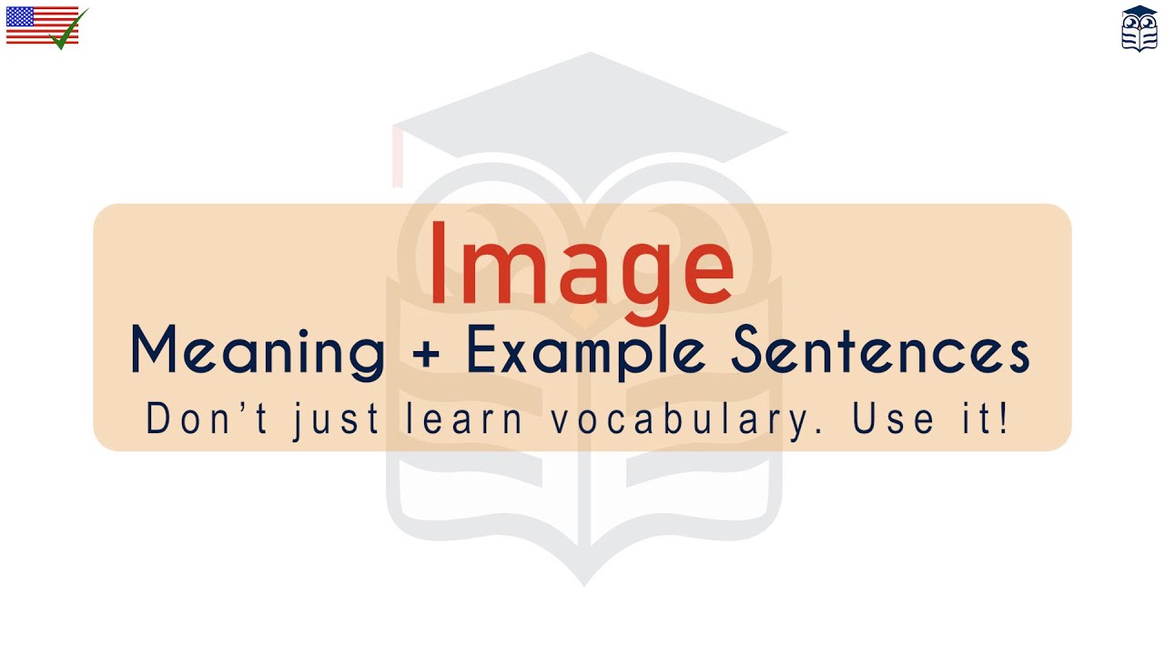 Image Meaning : Definition of Image - YouTube