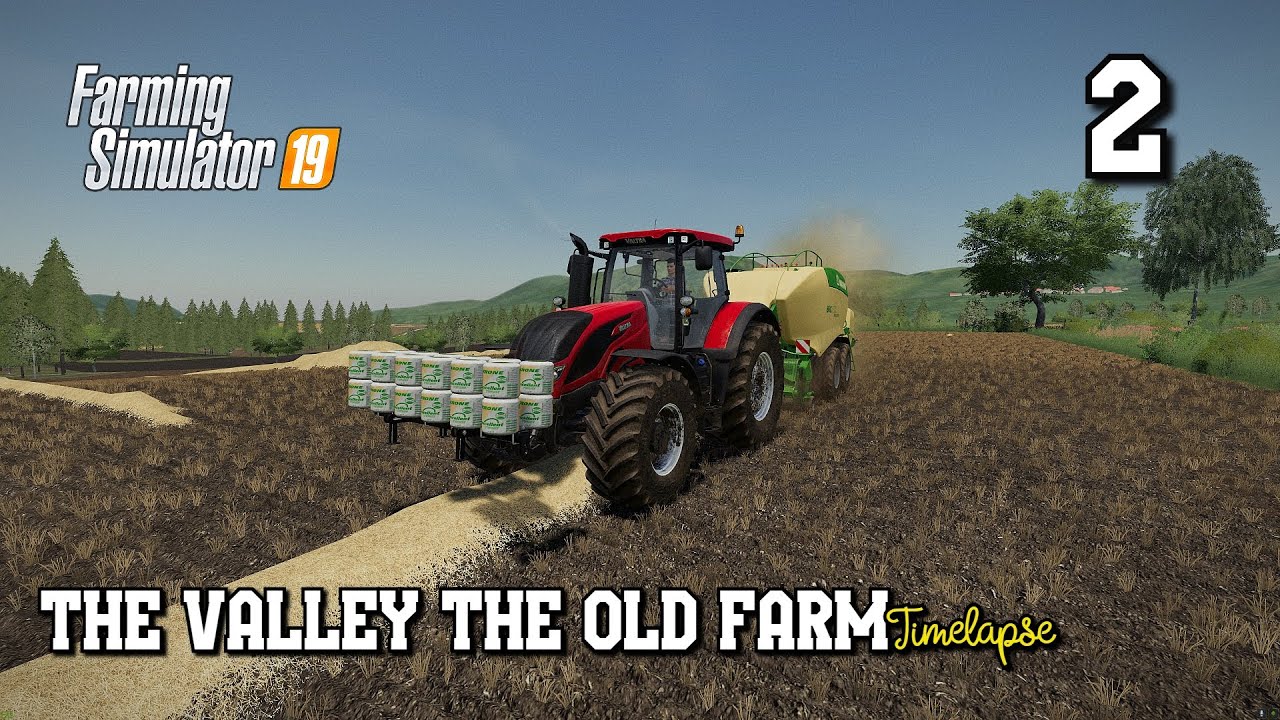 Baling Straw/Collecting Bales/Fertilising & Ploughing/The Valley The ...