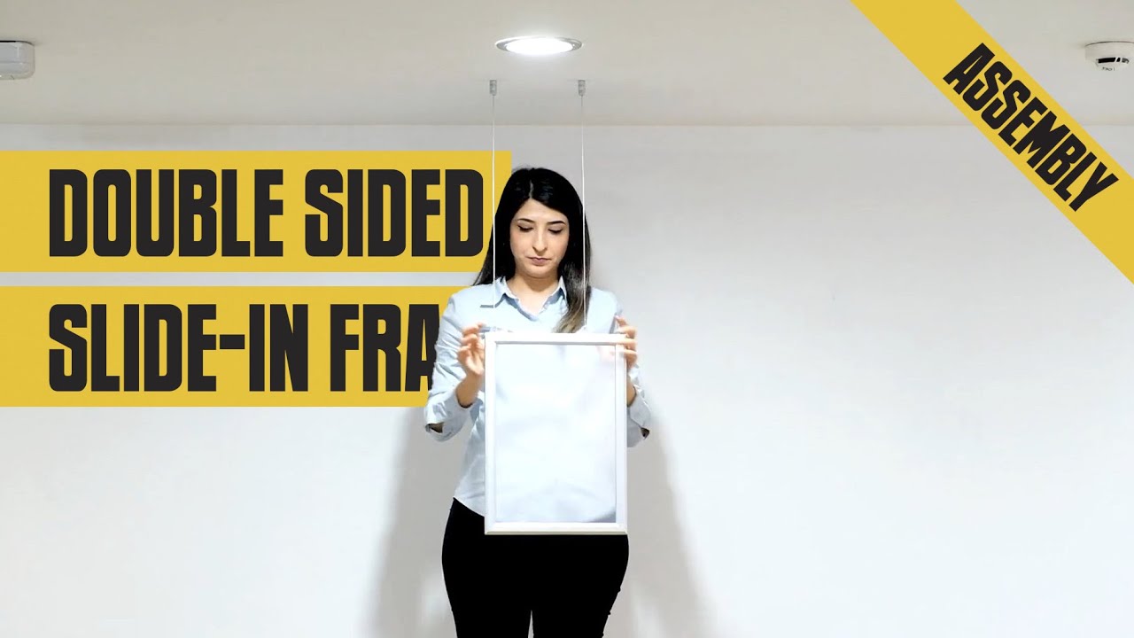Double Sided Slide in Frame - YouTube
