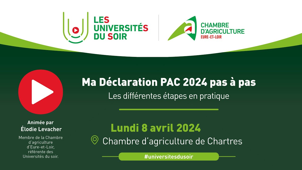 UDS « Ma Déclaration PAC 2024 pas à pas : Les différentes étapes en ...