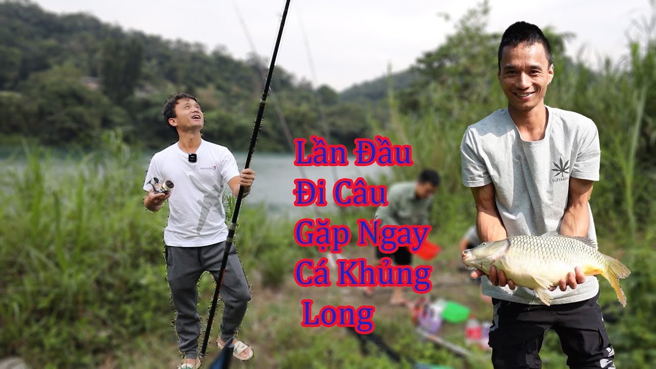 Vlog- Lần Đầu Đi Câu Cá Đã Gặp Hàng Khủng !! - YouTube