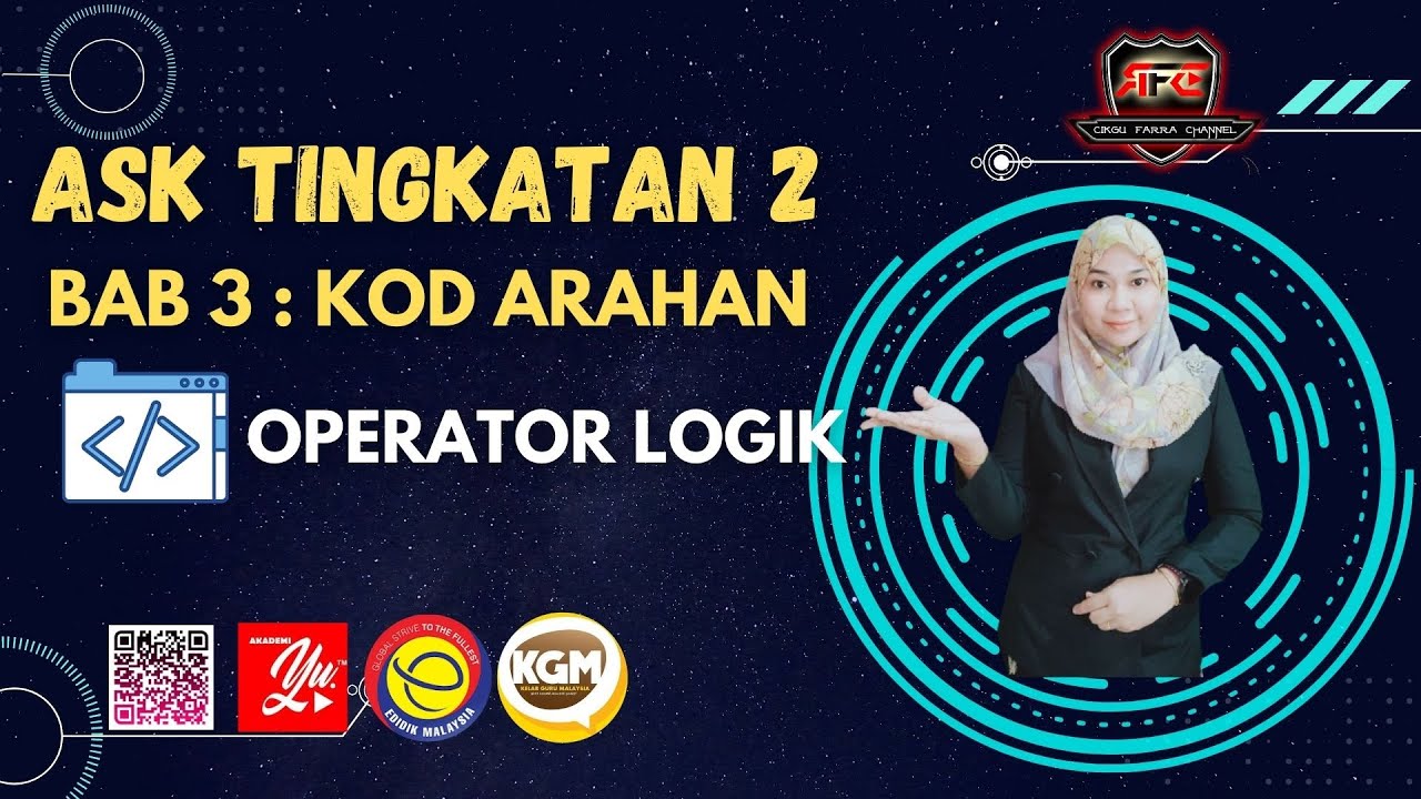 ASAS SAINS KOMPUTER T2 : BAB 3 KOD ARAHAN (OPERATOR LOGIK) - YouTube