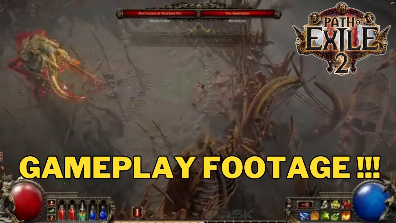 Path of Exile II - Exciting gameplay footage, looks amazing !!! - YouTube