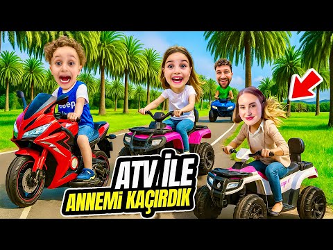 ANNEM ATV İLE KAÇIRILDI !! BABAMA KORKUNÇ KIŞKIRTMA !! KUZEY ELİF !!