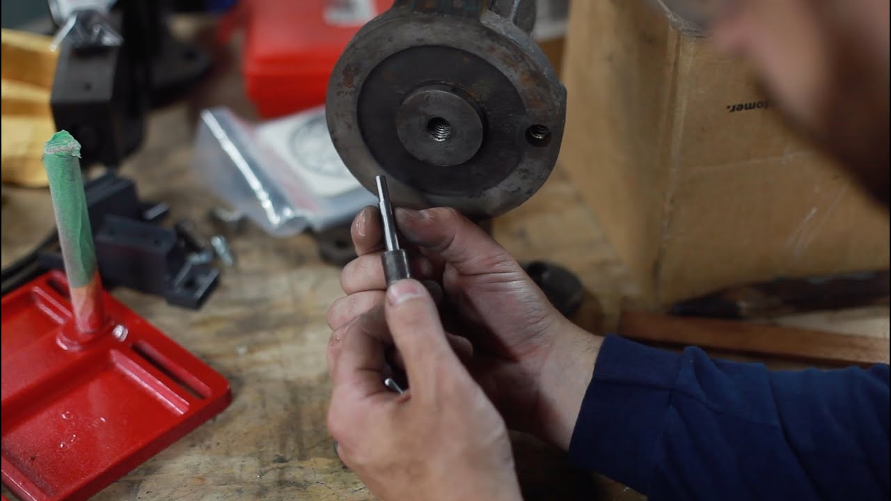 Repairing a Prentiss Vise Swivel Lock Pin! - YouTube