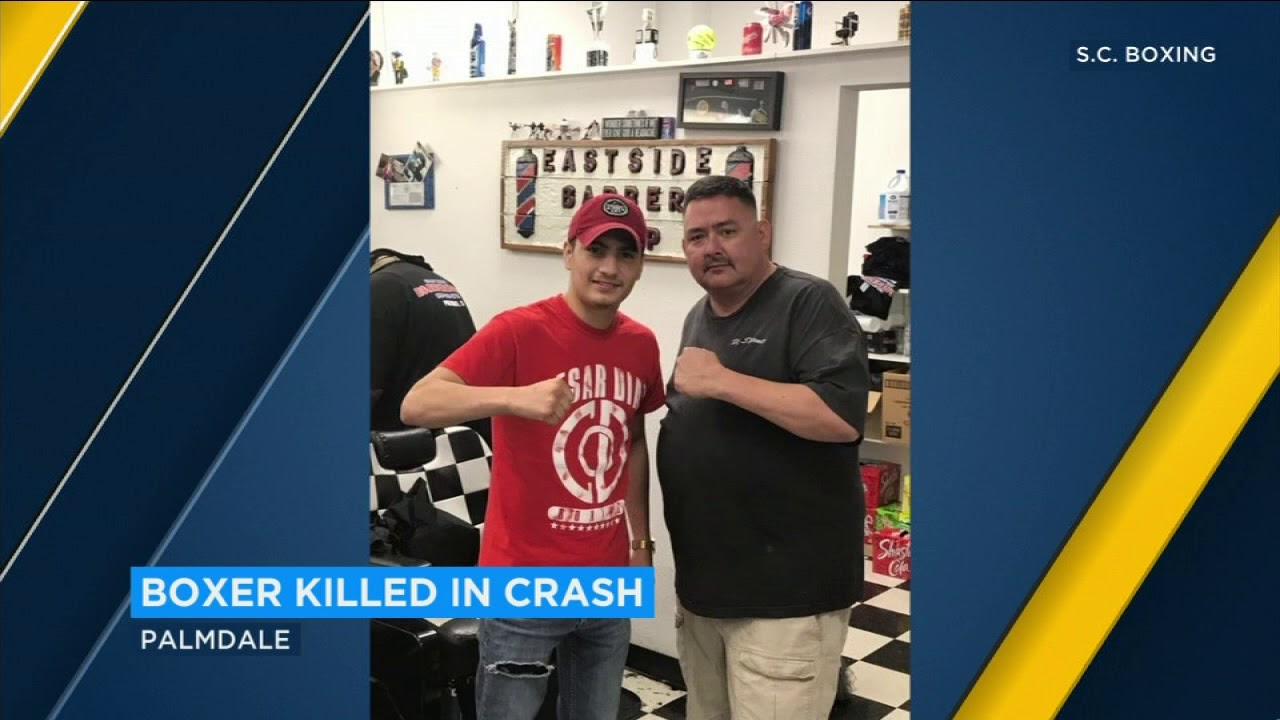 Young boxer killed in Palmdale crash | ABC7 - YouTube