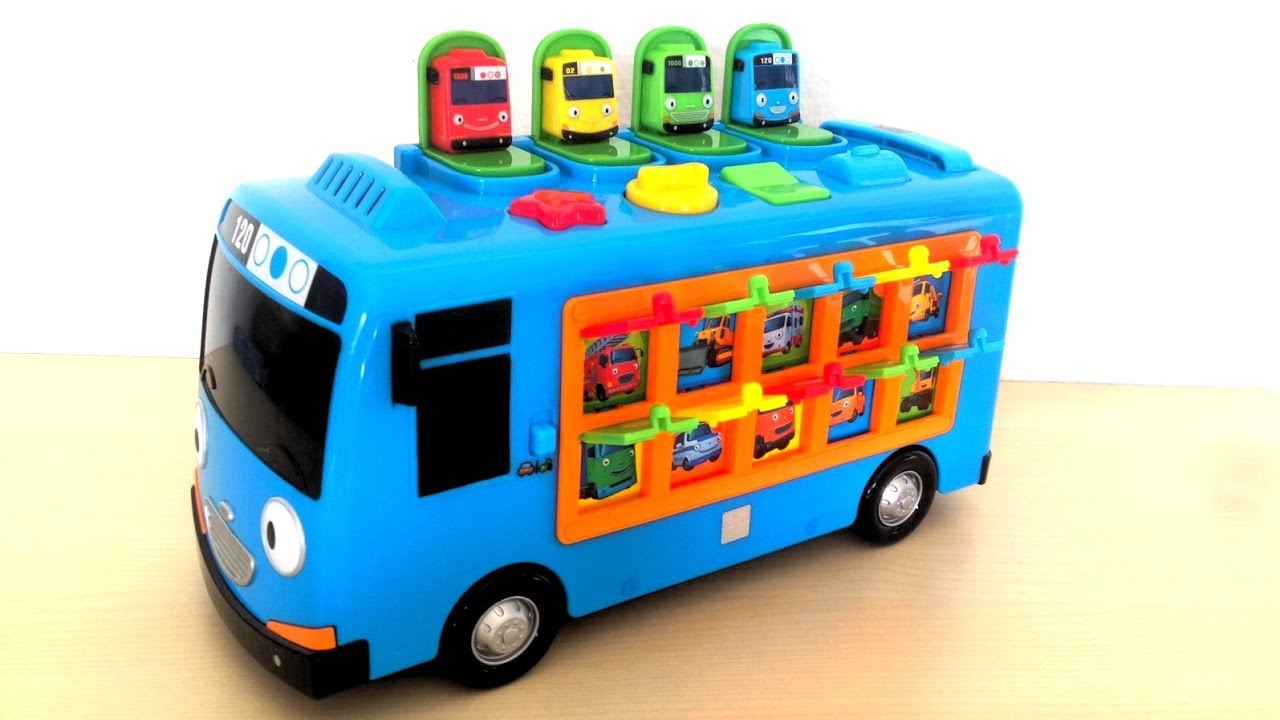 Tayo The Little Bus pop up kids toys - YouTube