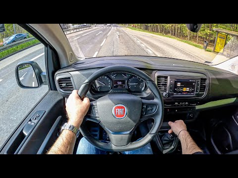 NEW Fiat Scudo [2.0 MJ 145HP] |0-100| POV Test Drive #1176 Joe Black
