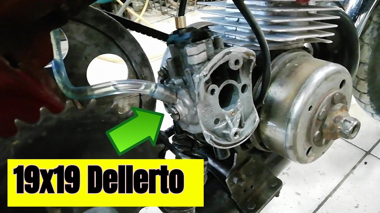 Mobilet Motora 19x19 Karbüratör Taktım!! Mobilet Güçlendirme!! # ...