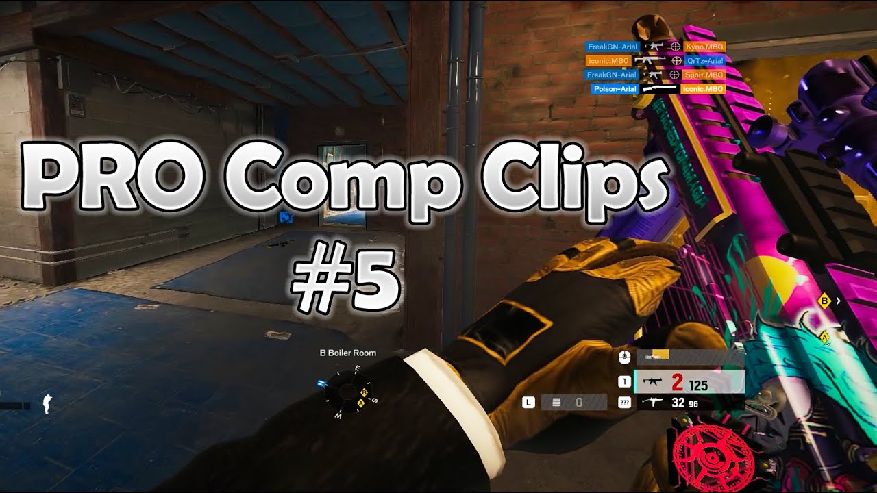 PRO Comp/Scrim Highlights #5 | Rainbow Six Siege - YouTube