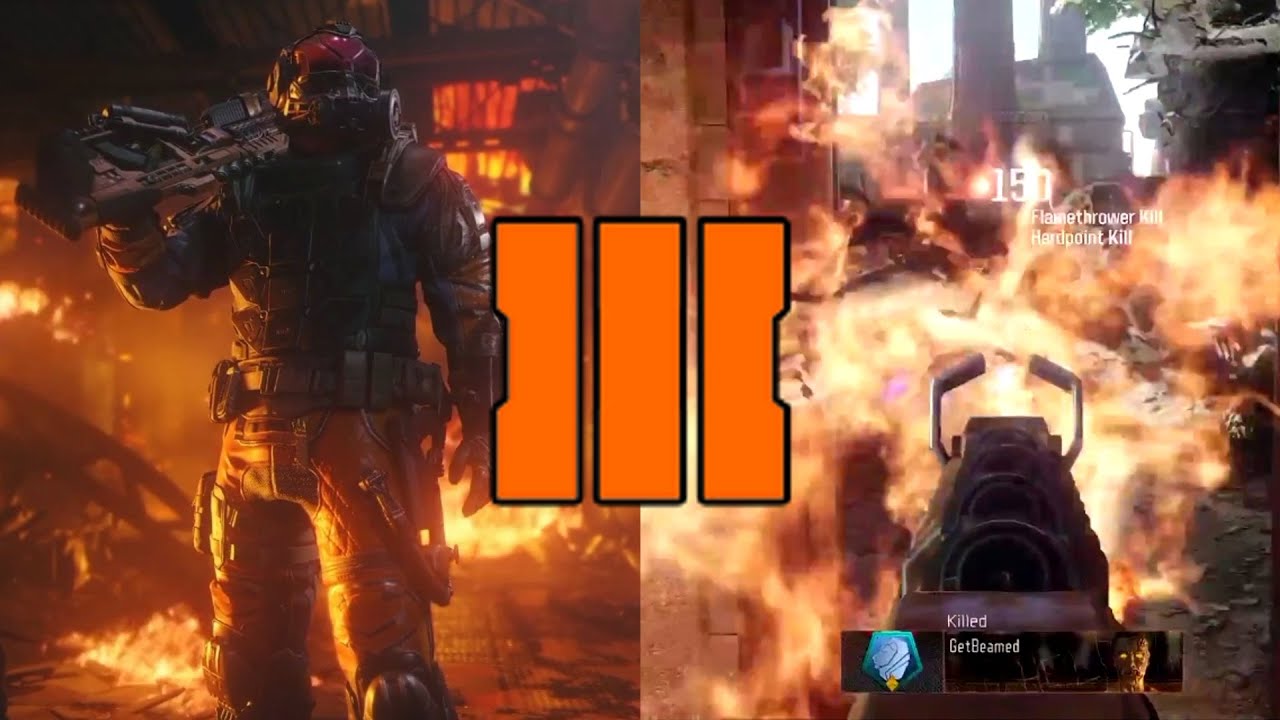 Black Ops 3: "Firebreak" Flamethrower Specialist and Redwood Map ...