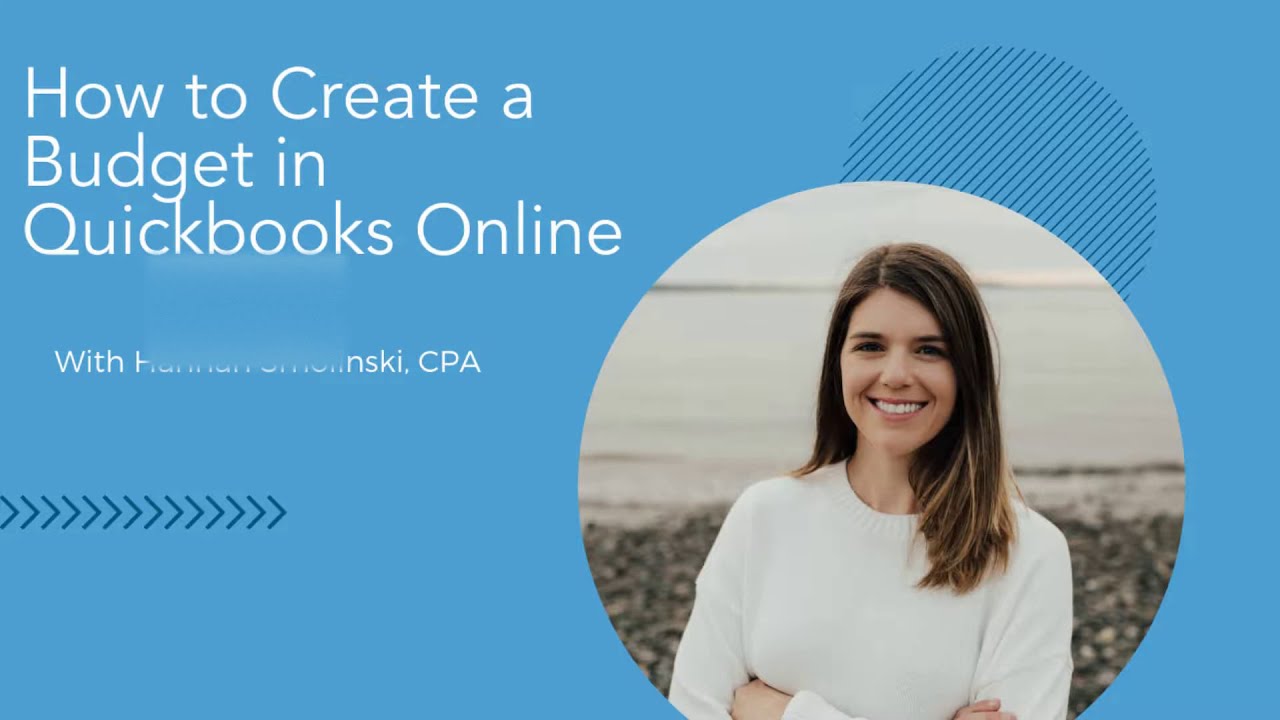 How To Set Up A Budget In Quickbooks Online YouTube How To Set Up A Budget In Quickbooks Online YouTube