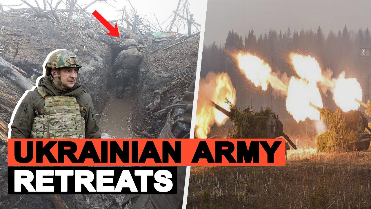 10 minutes ago! Ukrainian army retreats - YouTube
