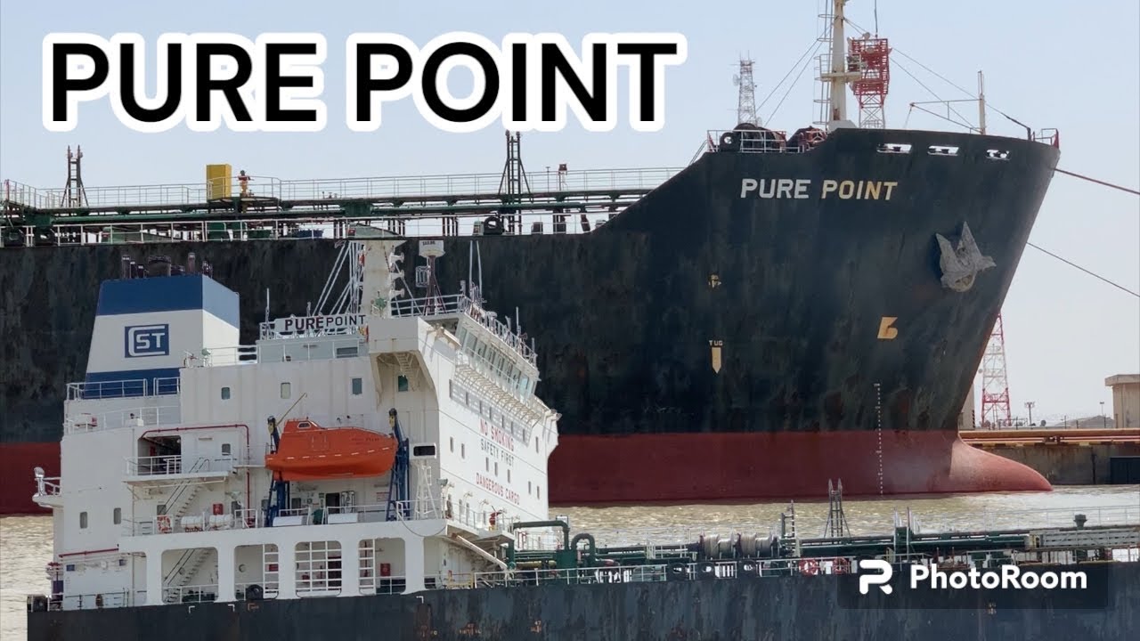 Merchant navy ship video PURE POINT shipping ⚓️💪 - YouTube