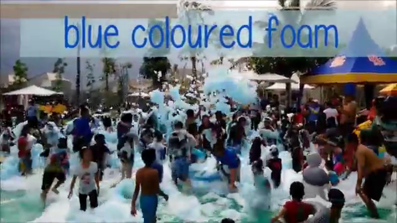 Foam Party Bali @Citraland Waterpark Kendari - YouTube