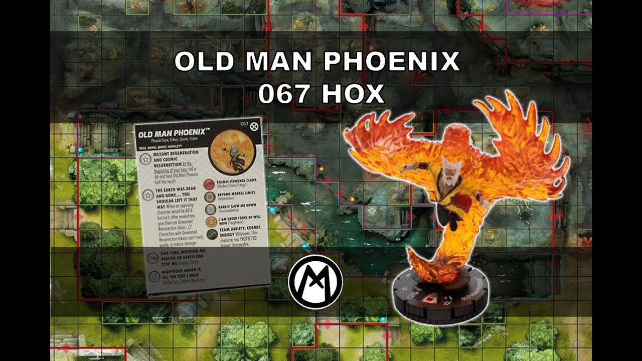 🔥 Old Man Phoenix 067 HOX de Heroclix - YouTube
