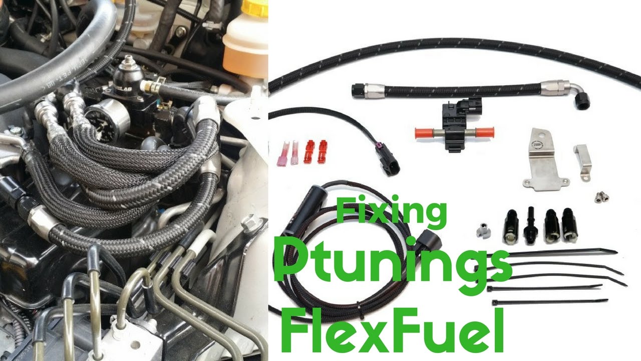 Ptuning Flex Fuel kit pt2 - YouTube