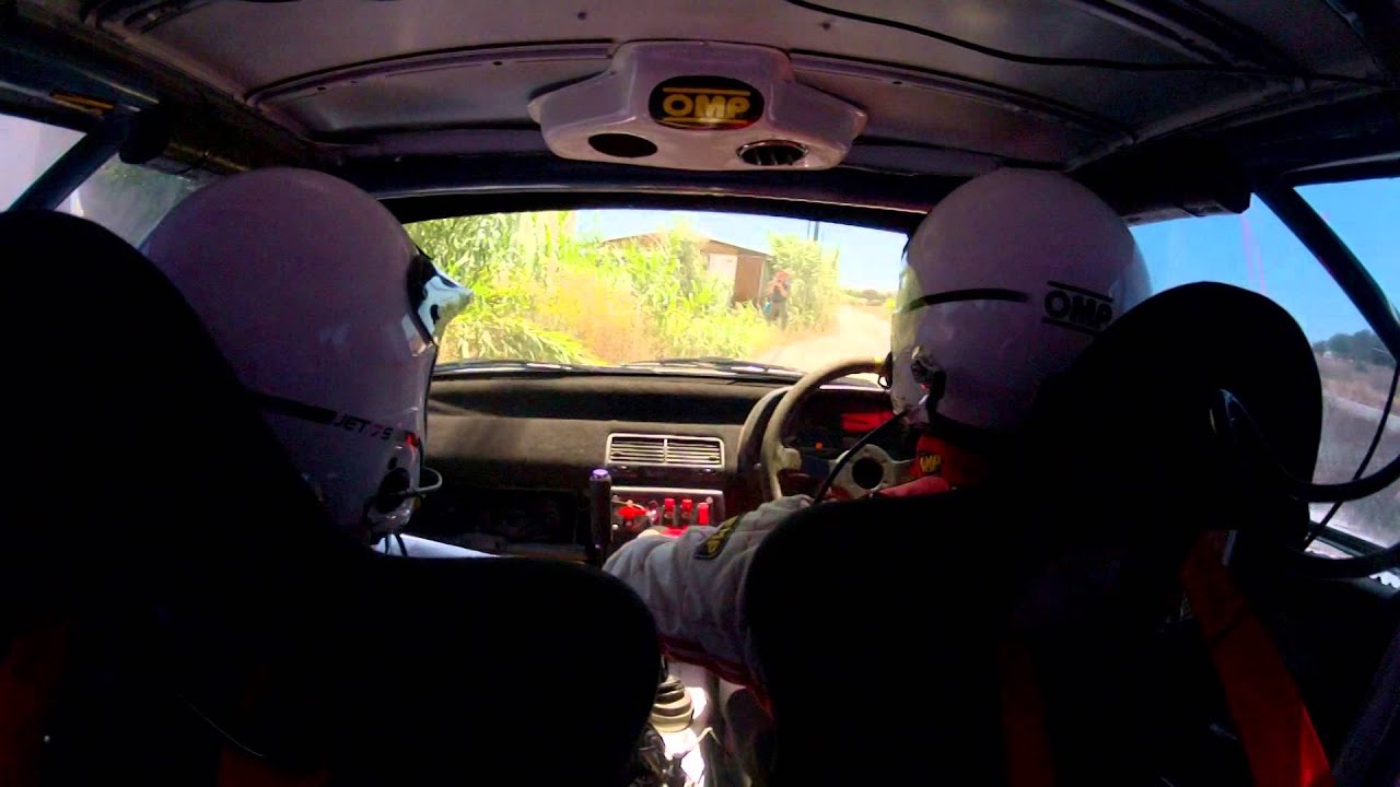 honda civic rally on board camera - YouTube