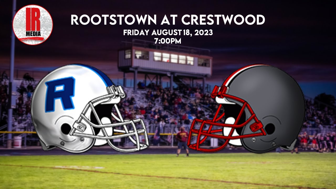 ROOTSTOWN ROVERS @ CRESTWOOD RED DEVILS HS FOOTBALL 2023 - YouTube