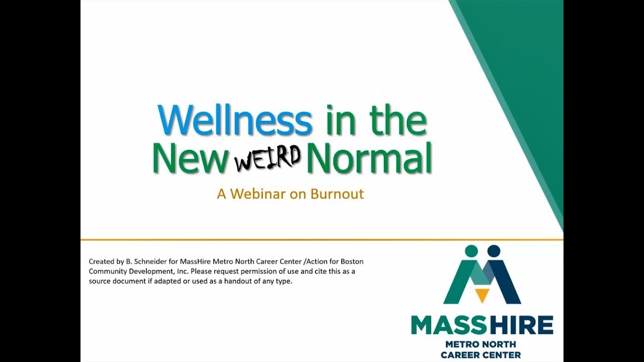 Wellness in the New Weird Normal 2025 - YouTube
