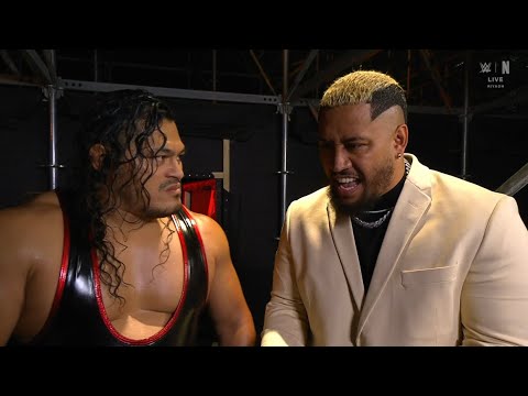 JC MATEO AND SOLO SIKOA BACKSTAGE - WWE SMACKDOWN JUNE 27 2025 - YouTube
