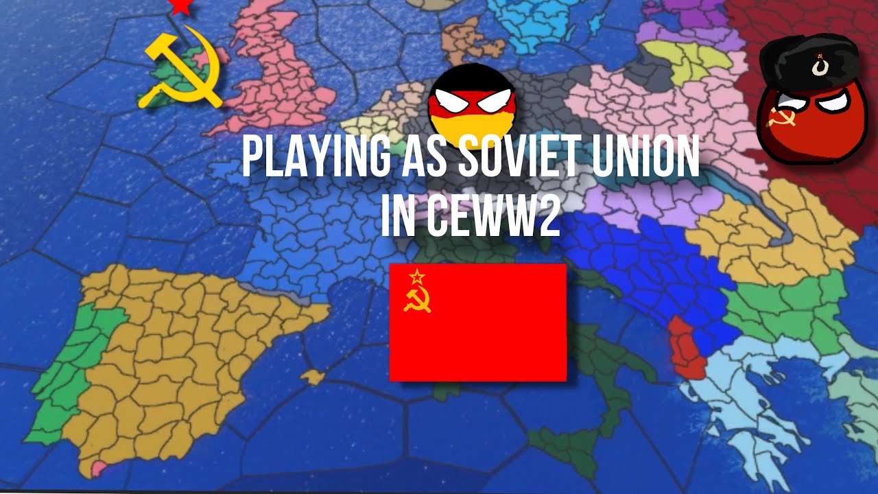 Dominate with Soviet Union in CEWW2 Roblox - YouTube