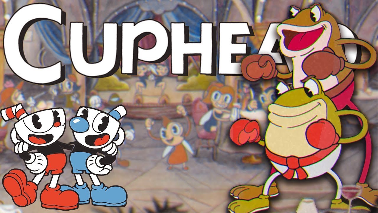 TWO BOXING FROGS | Cuphead #2 - YouTube