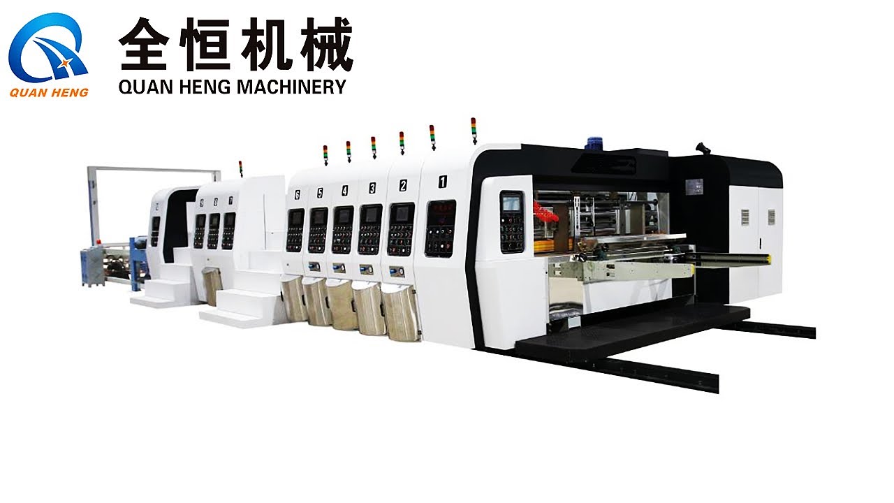 Corrugated Carton Box Flexo Printing Slotting IR Dryer Varnish Rotary ...