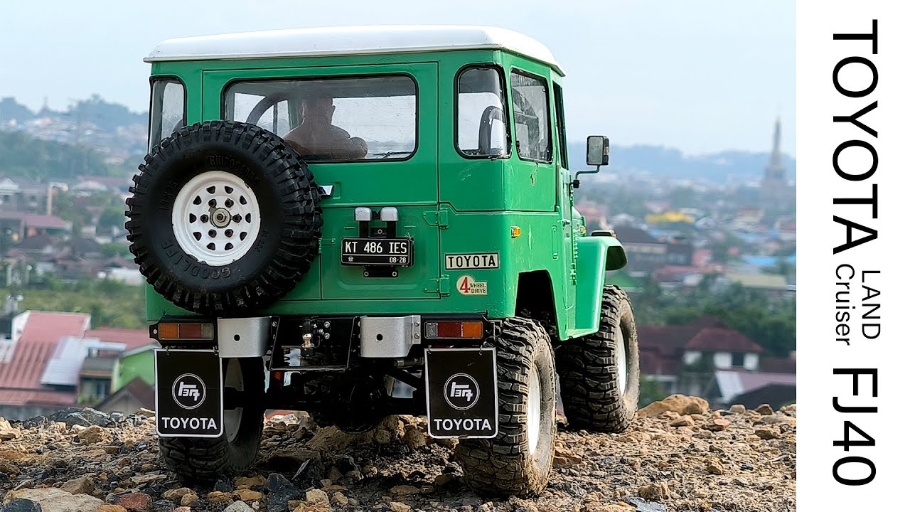RC4WD FJ Cruiser Rock Crawling Scale 1:10 Toyota LandCruiser FJ40 - YouTube