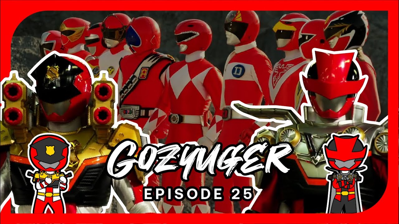 Forever Red but it's Super Sentai | GOZYUGER Episode 25 Recap Animation ...
