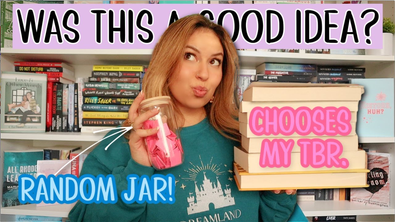 random tbr jar chooses my june reads (the best idea ever) 🤡 - YouTube