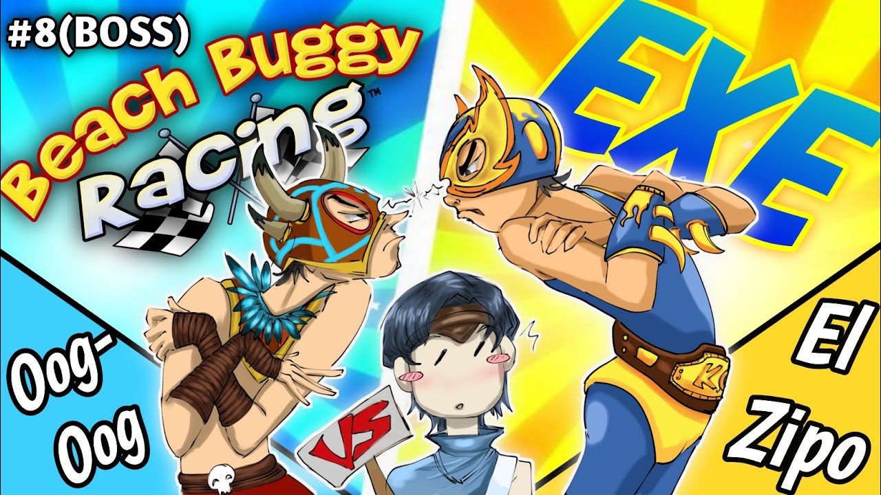 El Zipo vs Oog-Oog funny moments - beach buggy racing exe by freg 🐸 ...