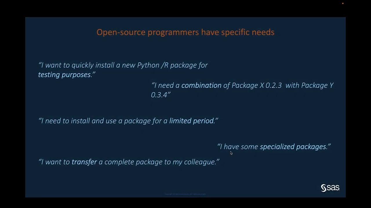 SAS & Open Source (Python) Integration : Better Together - YouTube