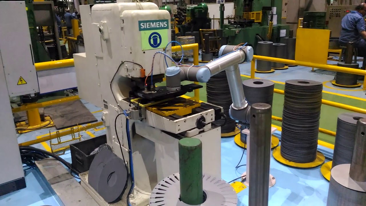Retrofitting of Notching Press - YouTube