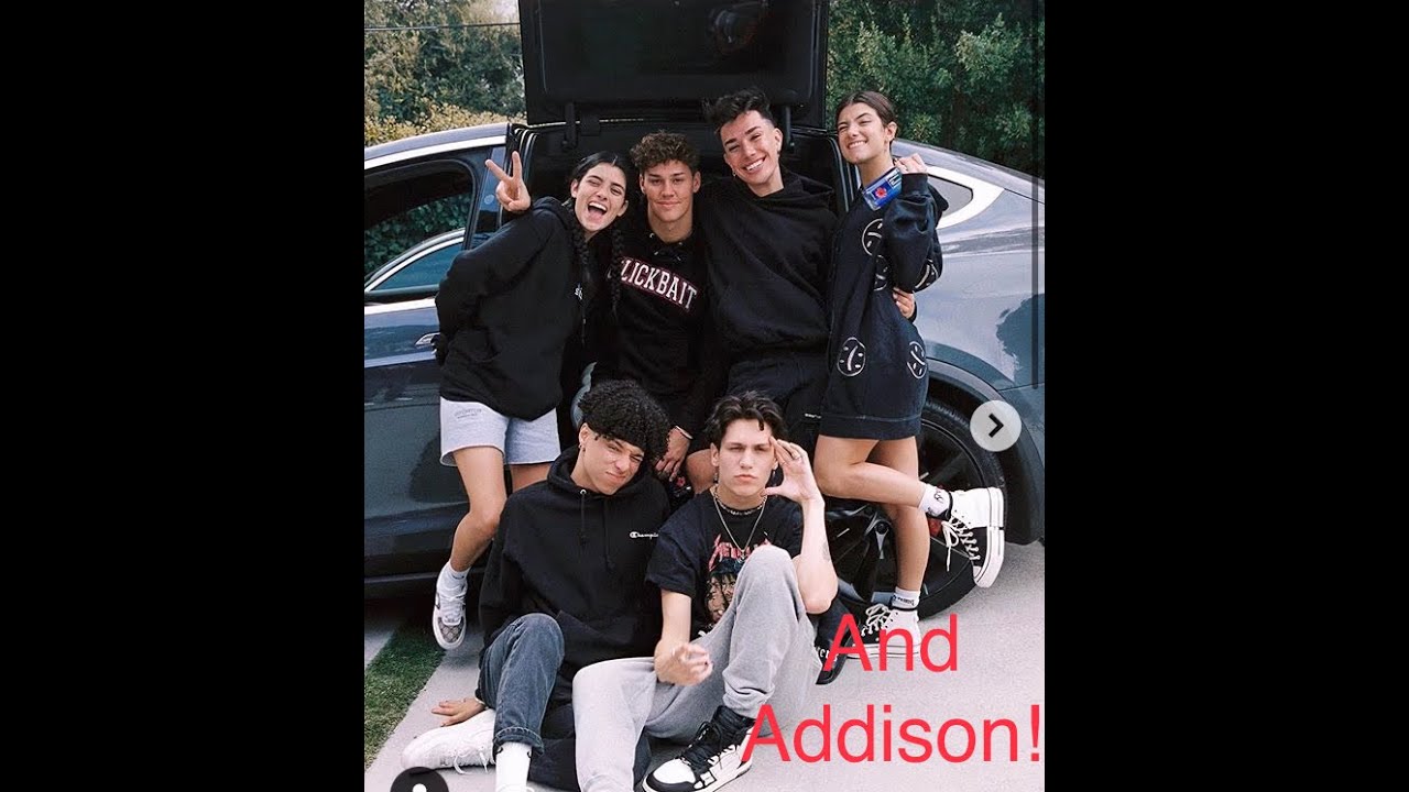 Influencers most recent Insta pics, part 1! (Charli, Chase, Addi, James ...
