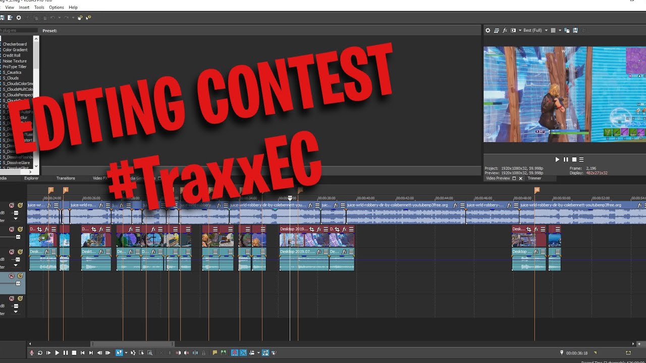 My Public Editing Contest! *CASH PRIZE* #TraxxEC - YouTube