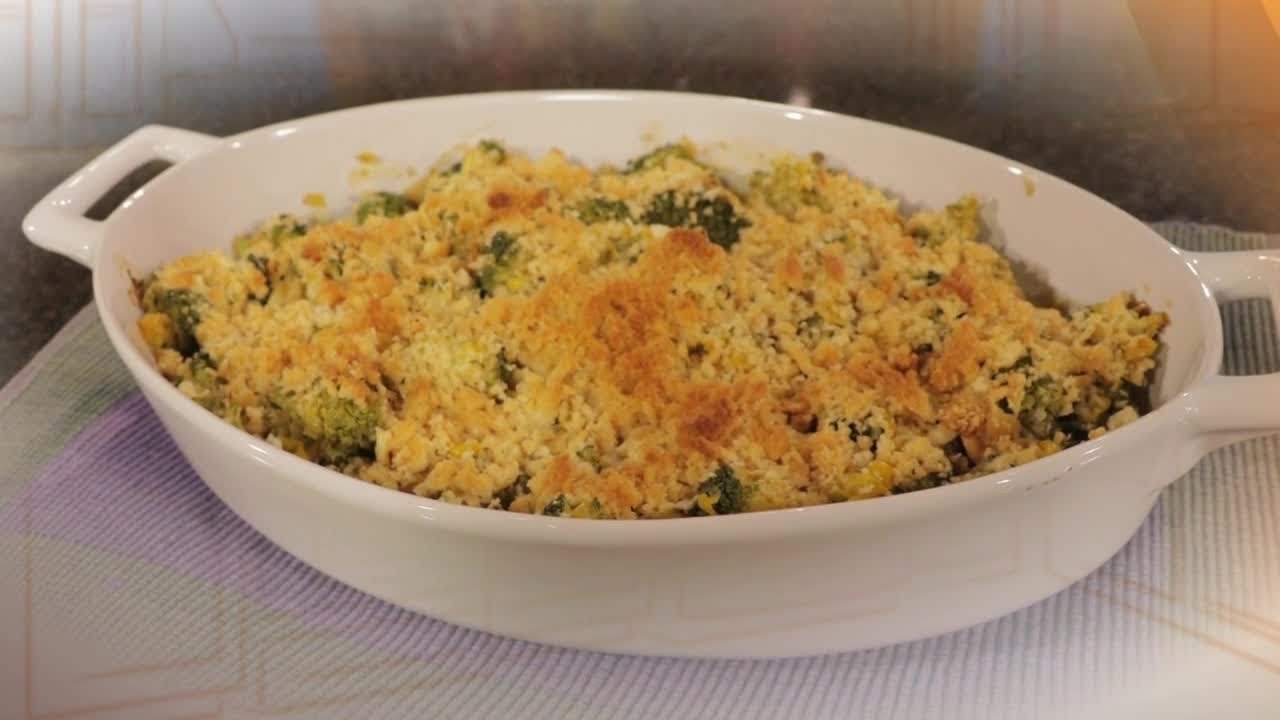 What's for Dinner? - Broccoli-Corn Casserole - YouTube