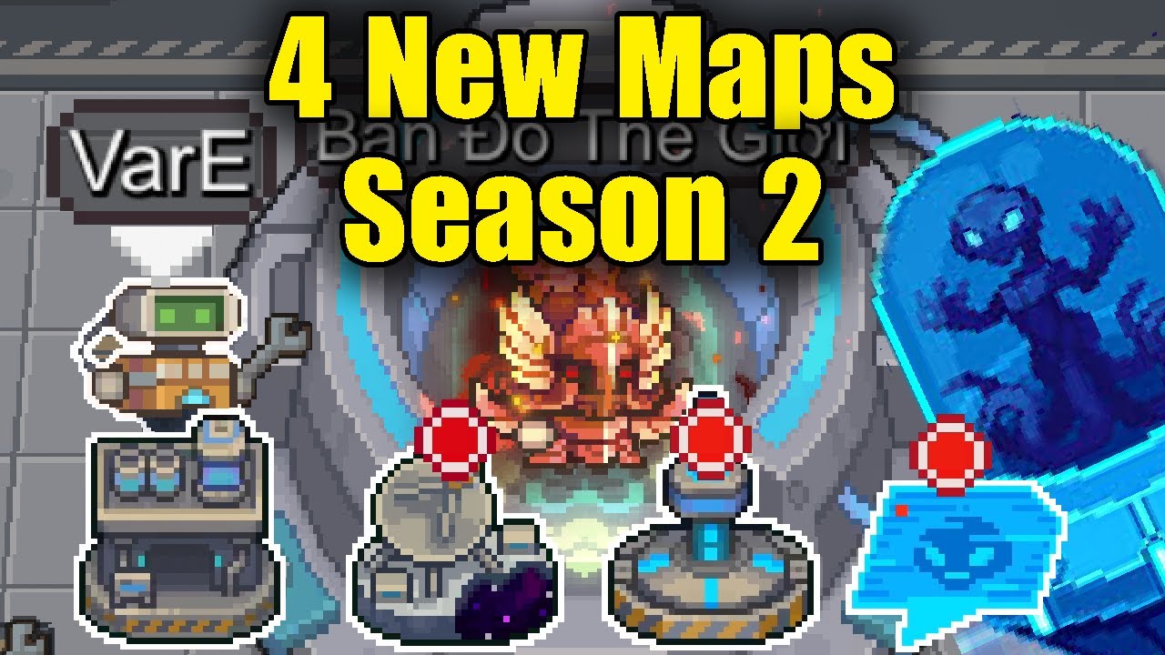 4 New Maps Season 2 Trong Soul Knight Prequel - YouTube