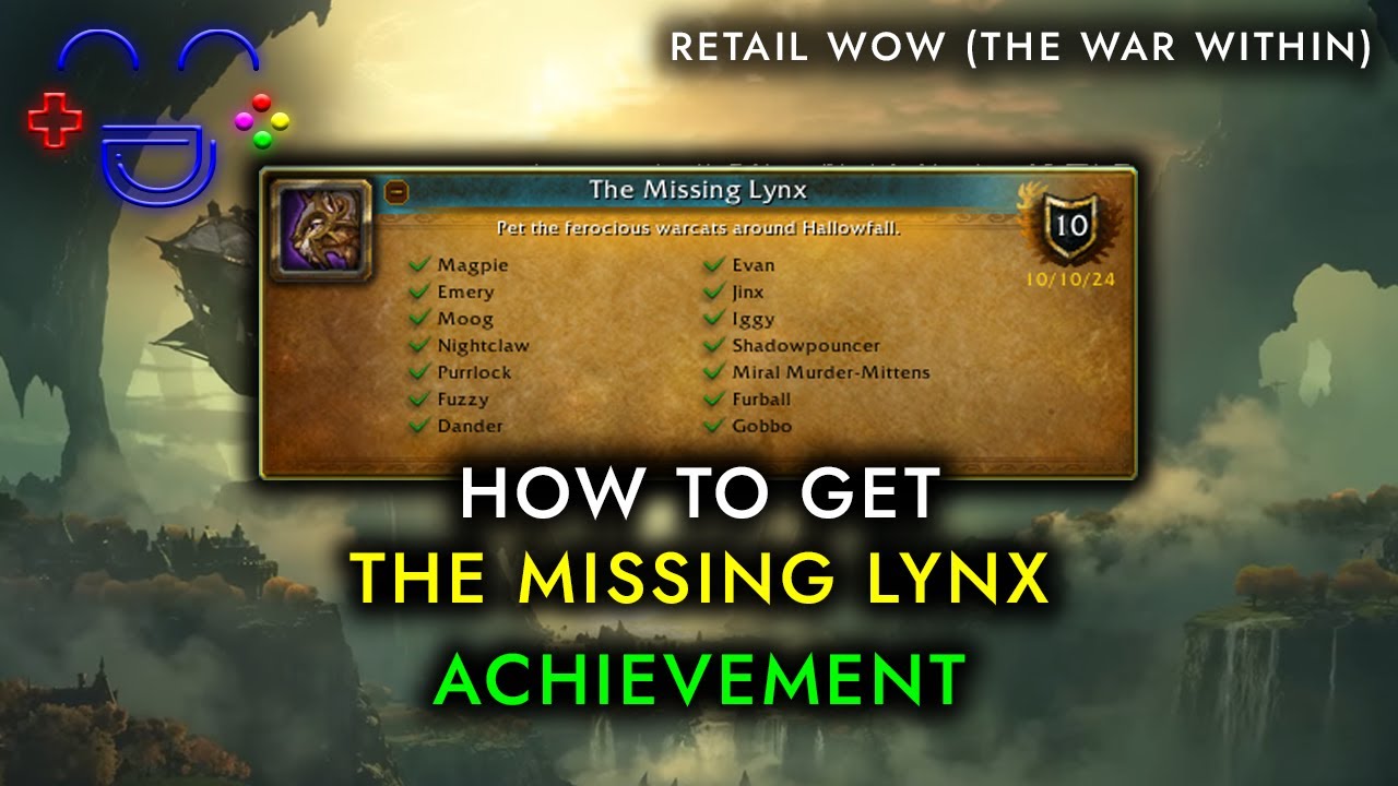 The Missing Lynx WoW The War Within - YouTube