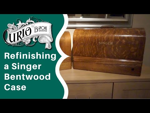 How To Restore Antique Wooden Singer Sewing Machine