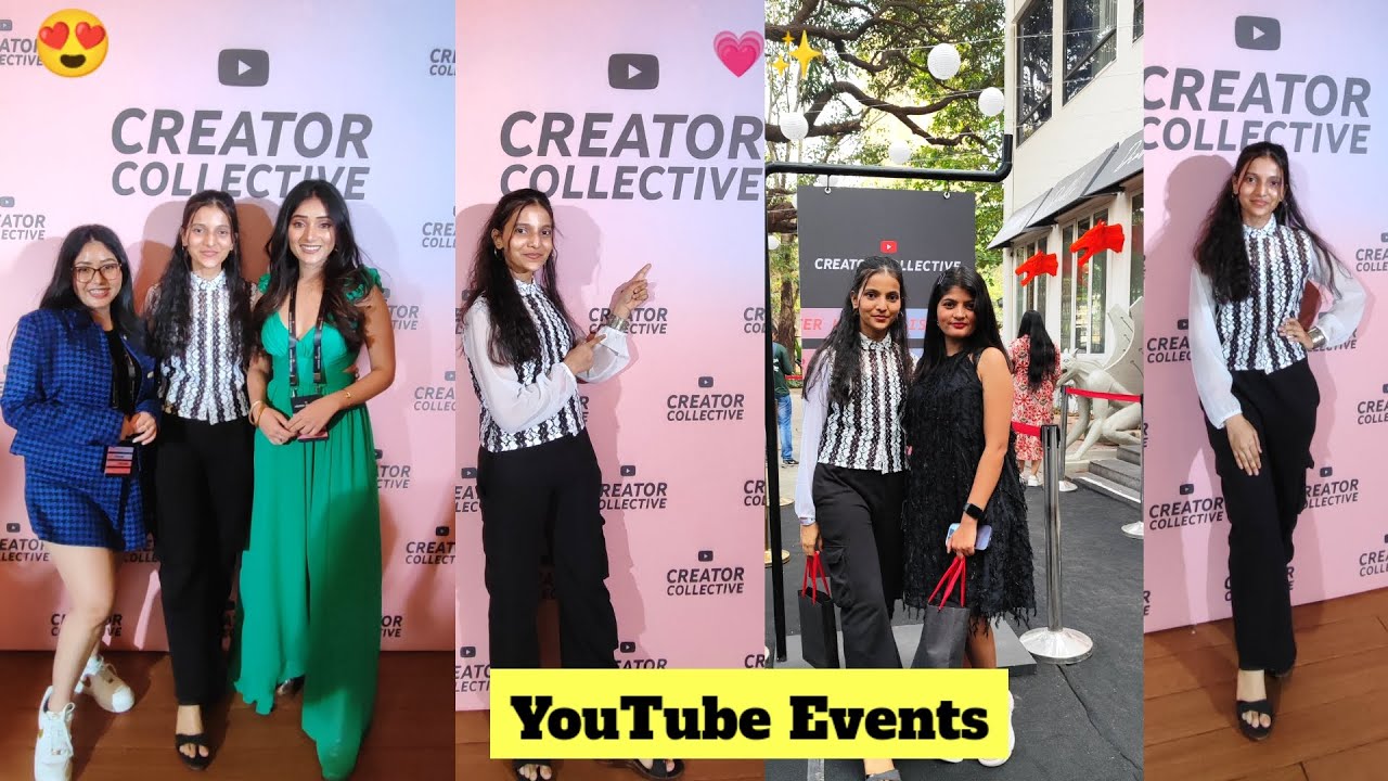 YouTube creator Event🤩 A day of my life💗 @ArtNCraftCreative # ...