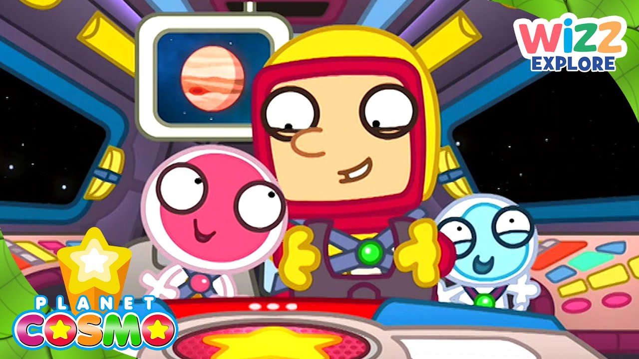 Planet Cosmo | Flying Down on Jupiter | Full Episodes | Wizz Explore ...