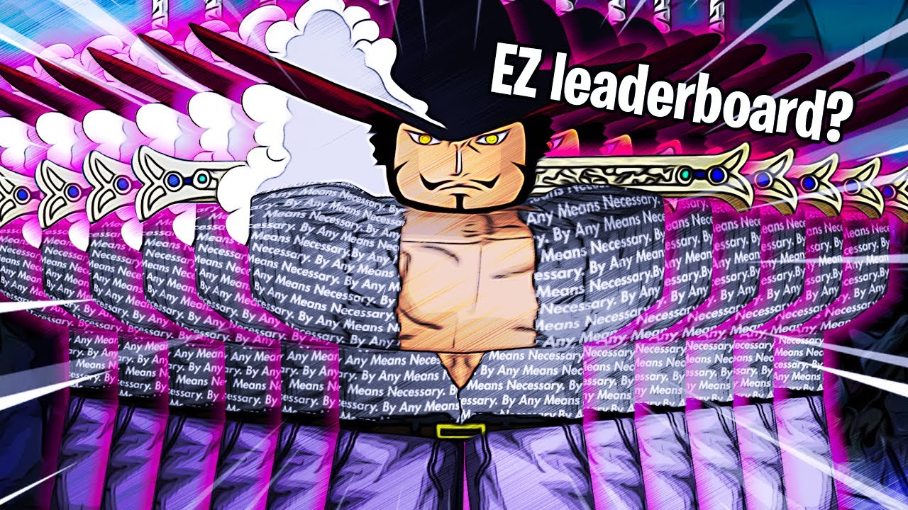 32x Mihawk 6 Star cracking the LEADERBOARDS on All Star Tower Defense ...