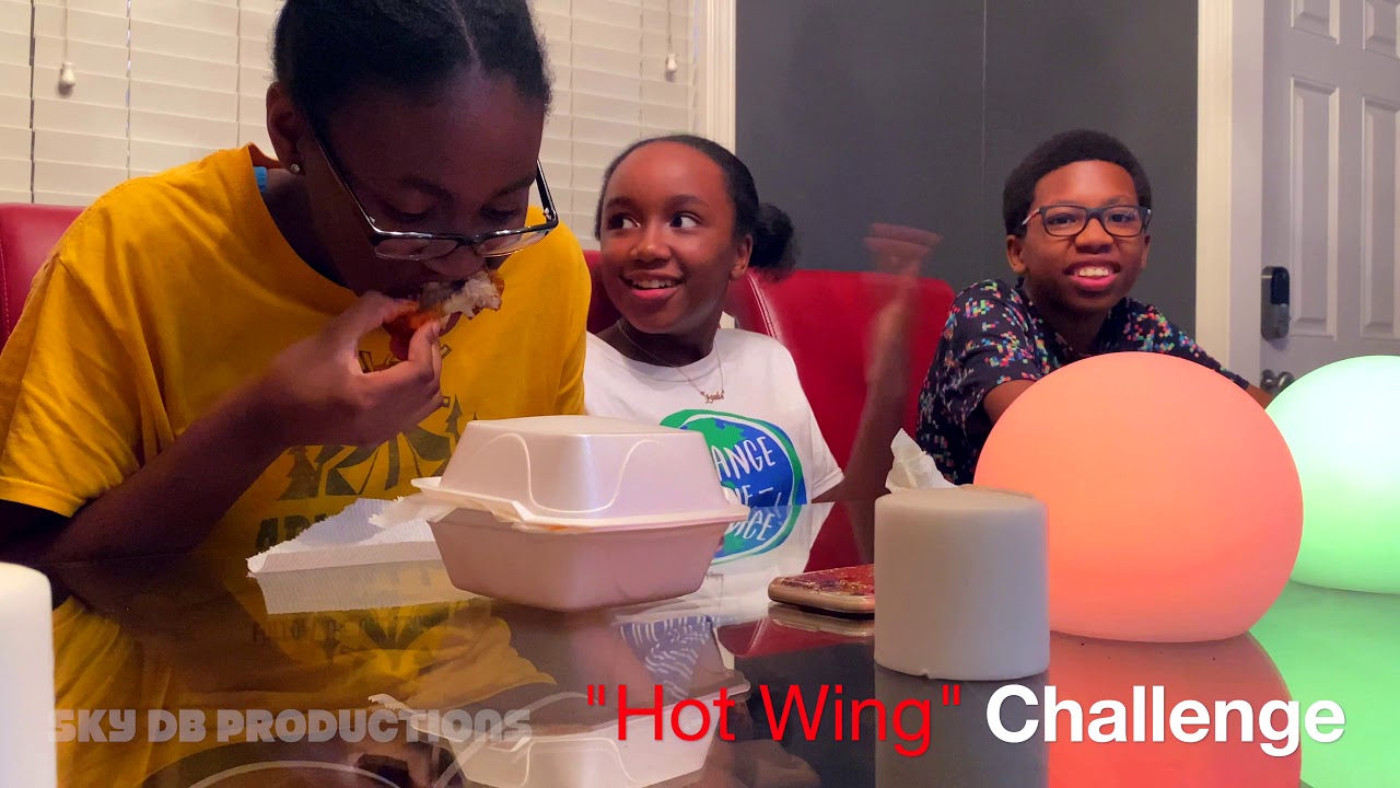 Hot Wing Challenge (Hotter than Hot) - YouTube