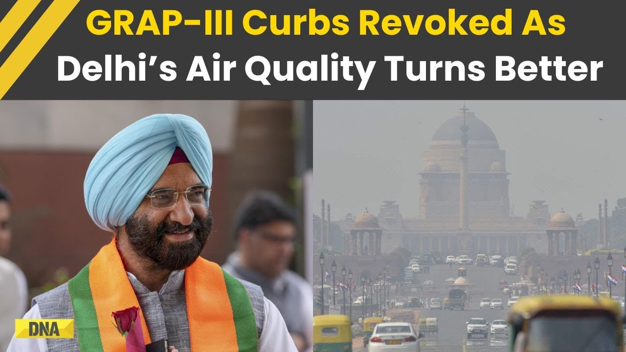 Delhi News: GRAP-III Curbs Lifted In Delhi-NCR After Rain Improves Air ...