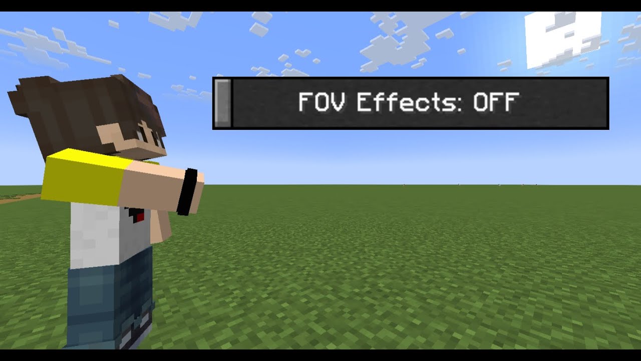 how to change FOV effect in minecraft 1.21.11 - YouTube