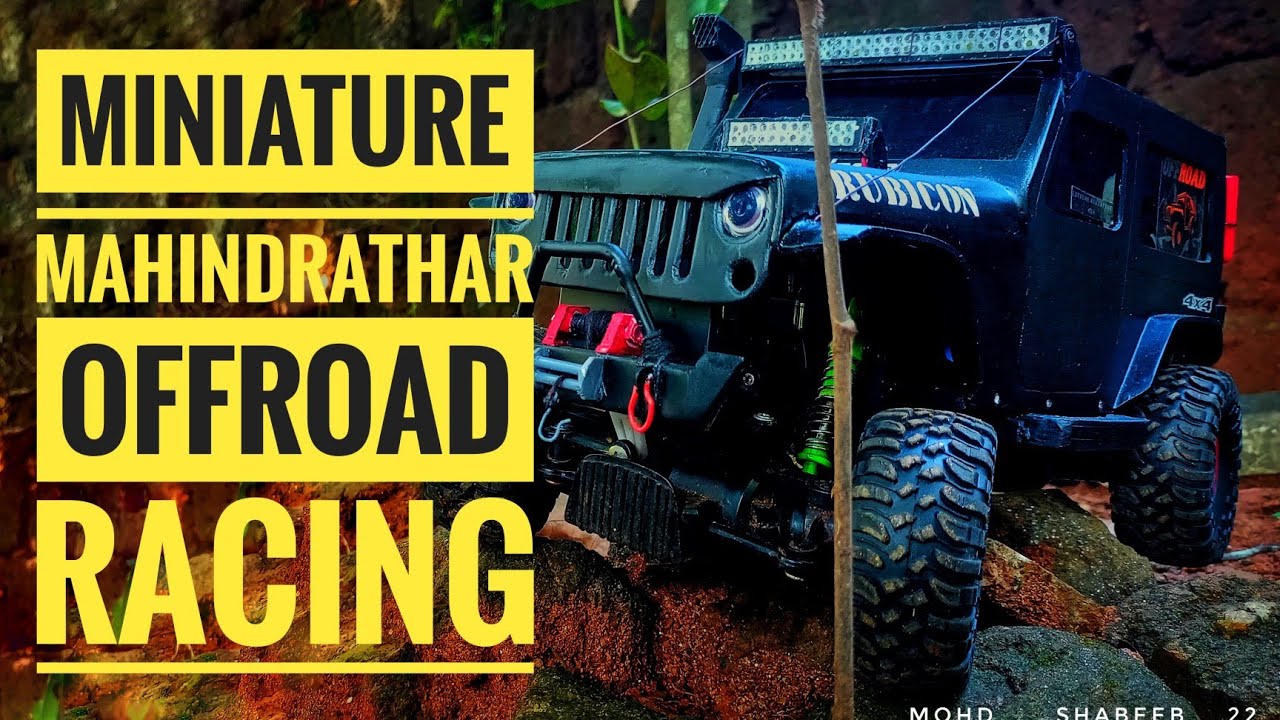 Miniature Thar Offroad Raide | Mahindra Thar Miniature Raide | KL 10 ...