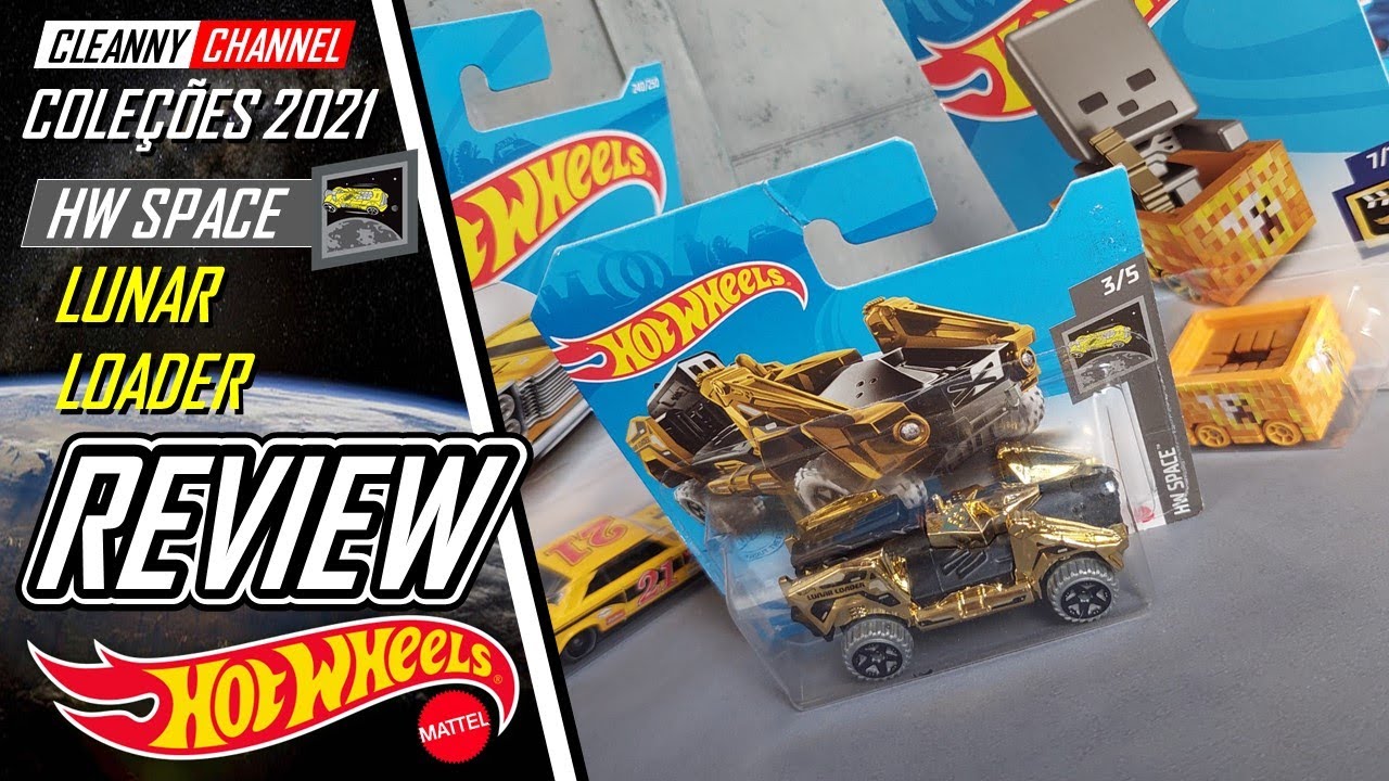 HOT WHEELS 2021 HW SPACE LUNAR LOADER [PT-BR] Cleanny channel #909 ...